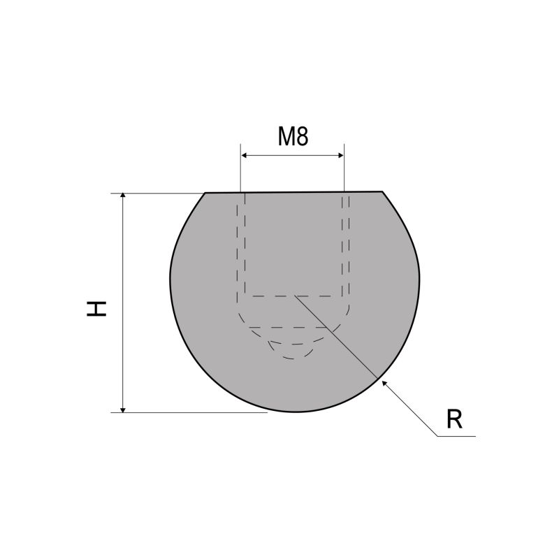 Radius Tools: Ø 16-20 - Type R1: Punches - Rolleri S.p.A.