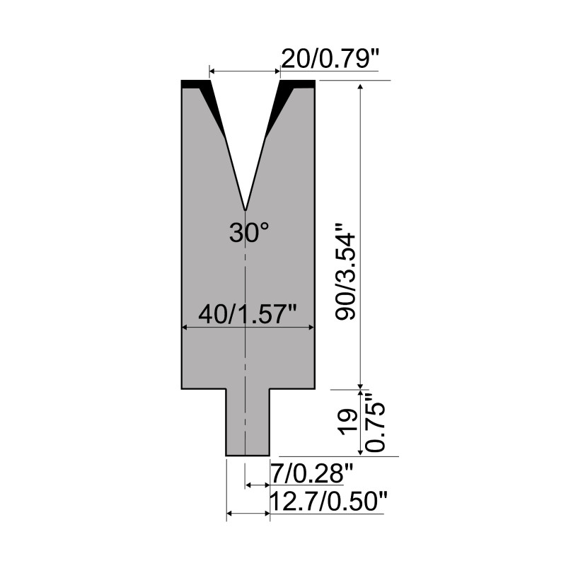LM90.20.30 - Type R4: Dies - Rolleri S.p.A.